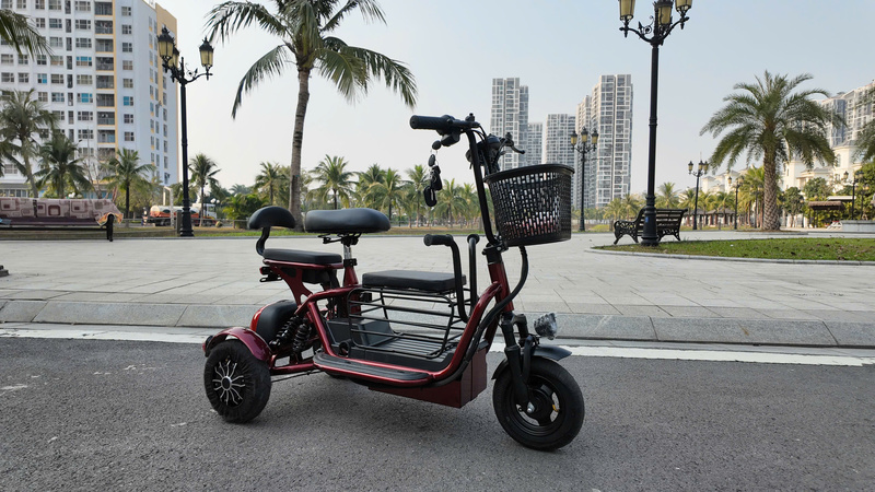 Xe điện 3 Bánh Mini Có Số Lùi Siêu Nhỏ Gọn Tiện Lợi Giá Rẻ Bất Ngờ